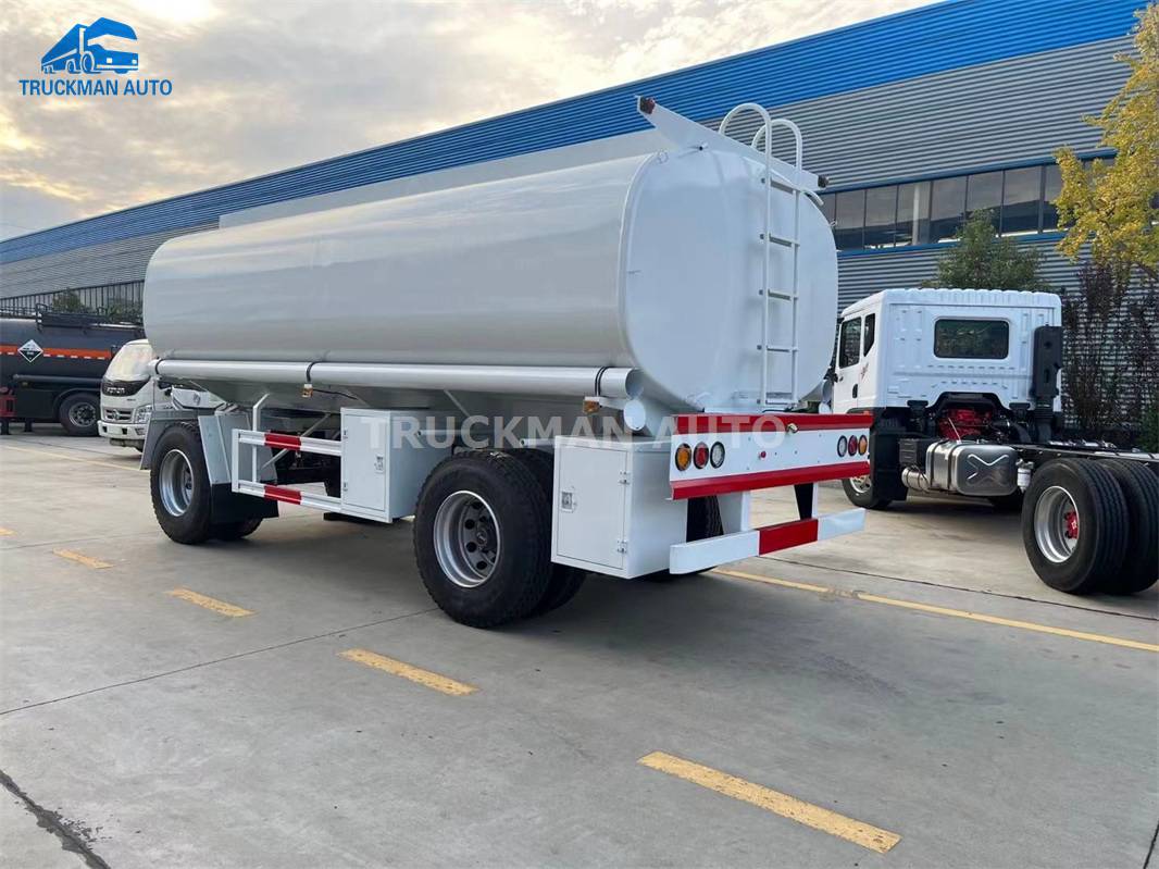 SHACMAN Fuel Tank Truck & Drawbar Fuel Tank Trailer To Ethiopia