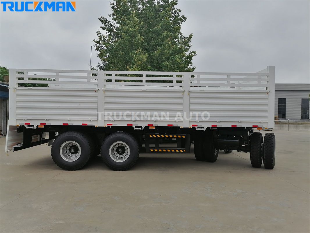 3 Units Drawbar Full Cargo Trailer Delivery To Ethiopia