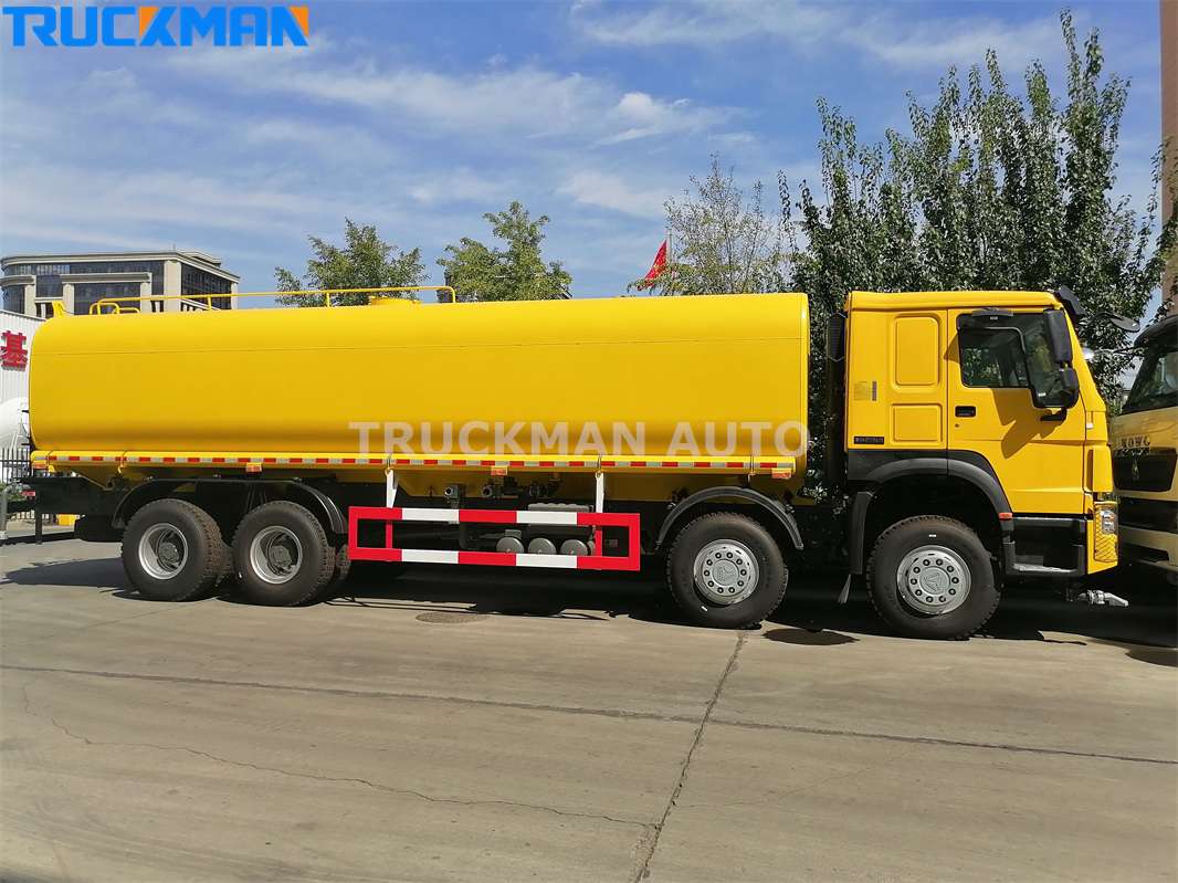 35000 Liter SINOTRUK HOWO Water Tanker Truck For Niger