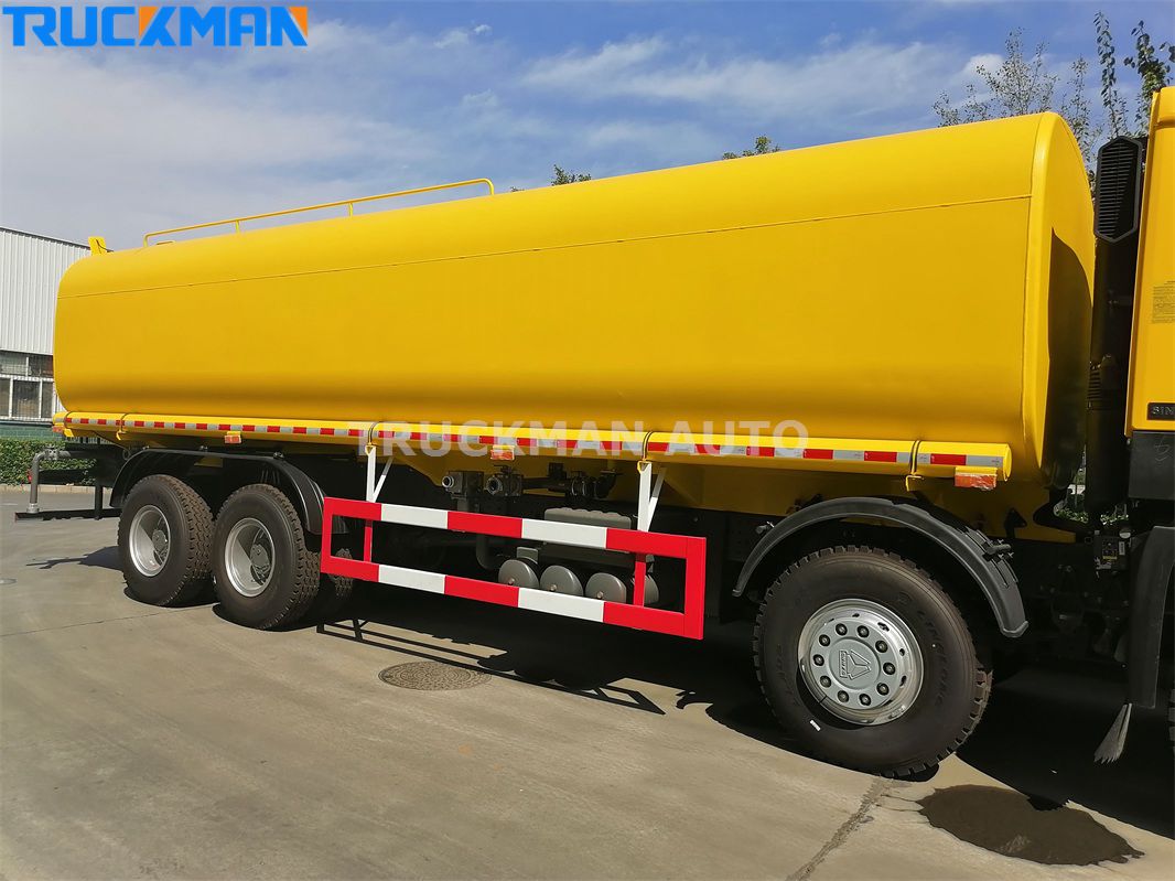 35000 Liter SINOTRUK HOWO Water Tanker Truck For Niger