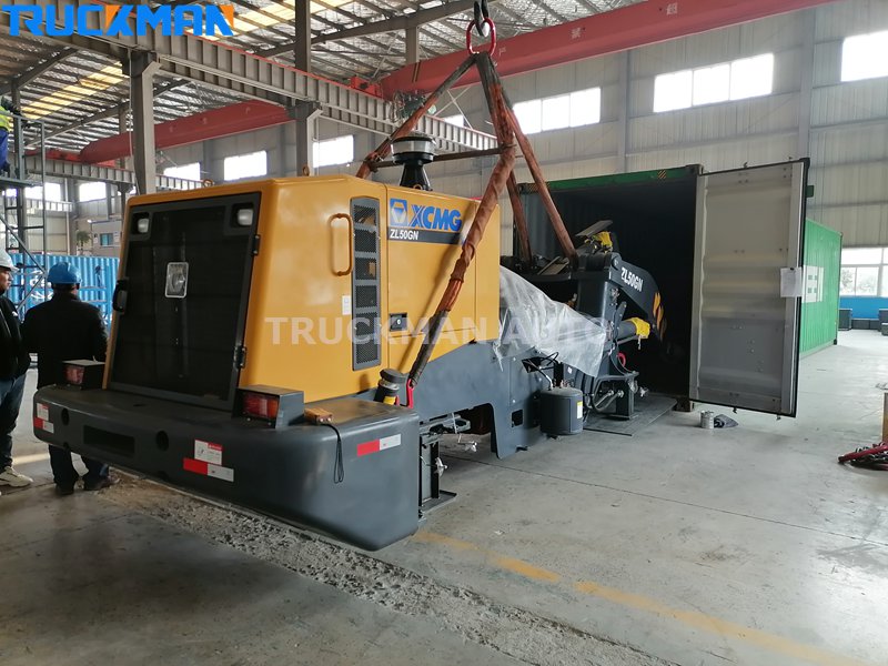 XCMG 5 Tons Wheel Loader Delivery To Peru