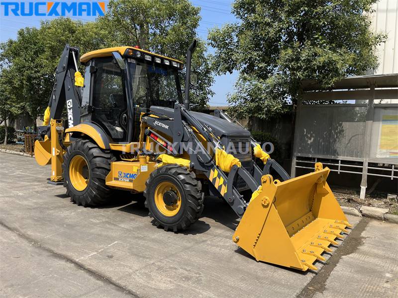 XCMG XC870HK Backhoe Loader Delivery To Ghana