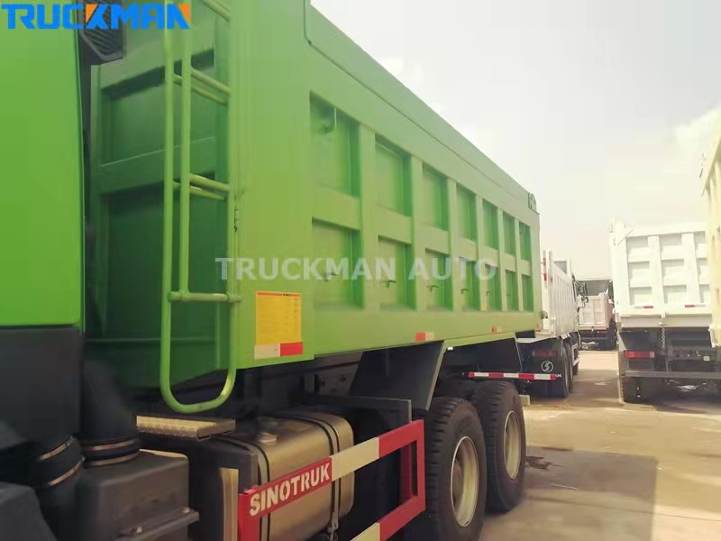 400HP SINOTRUK HOWO 6x4 Tipper Truck For Ghana