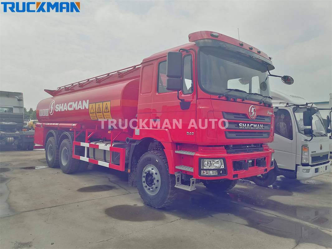 SHACMAN F3000 20 Cubic Meters Fuel Tanker Truck For Tanzania
