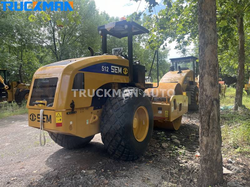 SEM 512 12 Tons Single Drum Road Roller For Guatemala