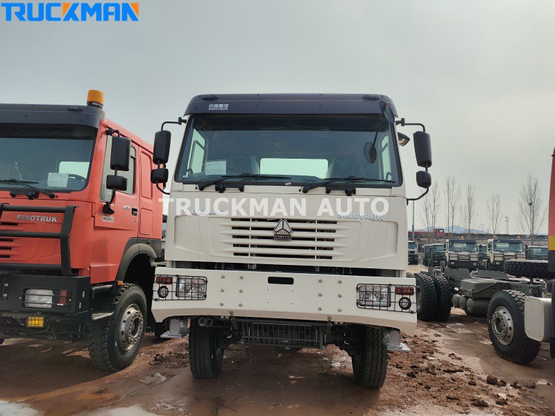 6X6 All Wheels Driver SINOTRUCK HOWO 371HP Truck Head To Tanzania