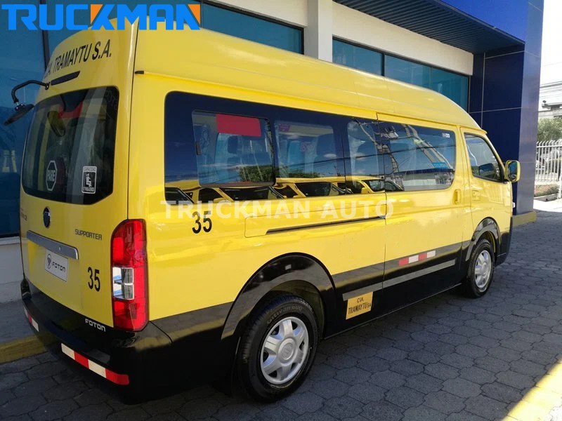 FOTON View G7 Passenger Bus For Student Transport To El Salvador
