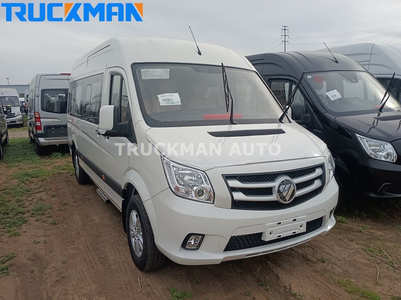 Middle Roof FOTON TOANO Mini City Bus For Urban Traffic To Honduras
