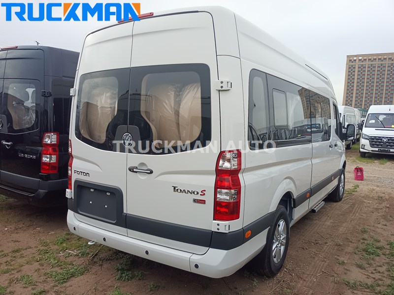 Middle Roof FOTON TOANO Mini City Bus For Urban Traffic To Honduras