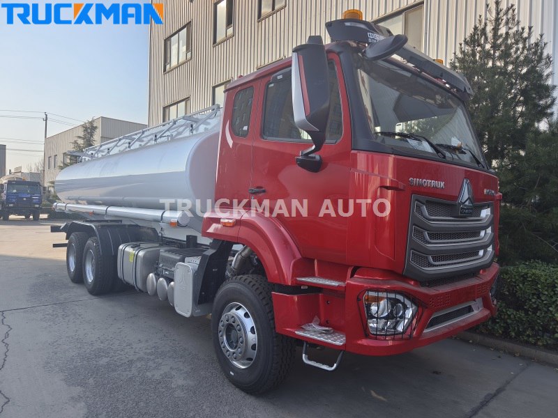 SINOTRUK HOWO NX 380HP 15000 Liters 10 Wheels Fuel Tanker Truck For DRC