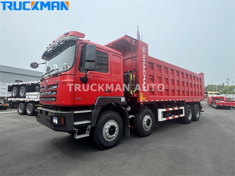 SHACMAN F3000 8x4 400HP 50 Tons Tipper Truck To Guinea