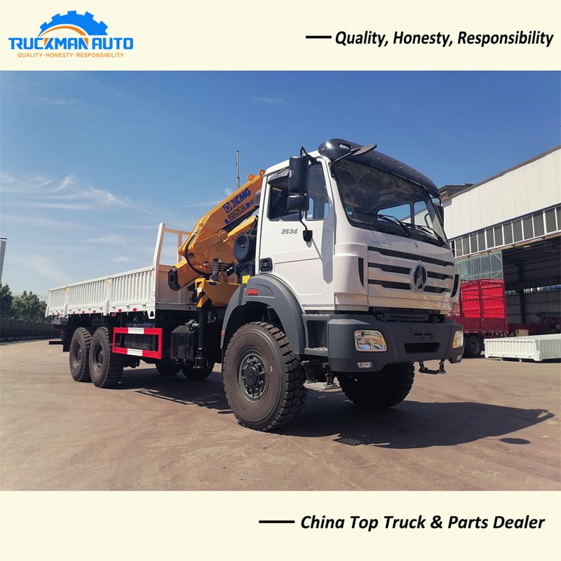 BEIBEN 6x6 Truck Mounted Crane