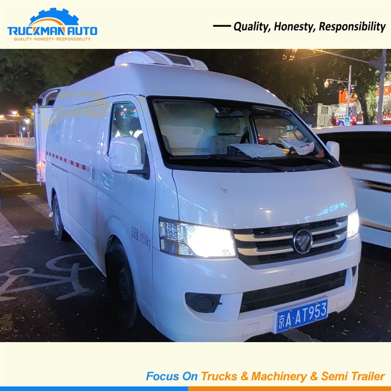 FOTON View G7 Refrigerated Cargo Mini Bus For Fresh Food Transport
