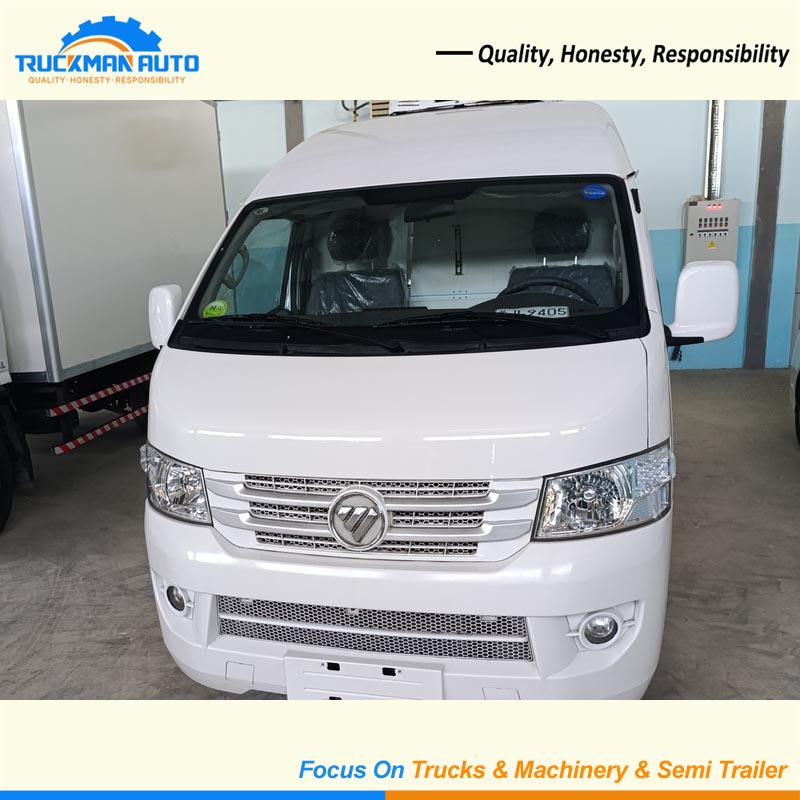 FOTON View G7 Refrigerated Cargo Mini Bus For Fresh Food Transport