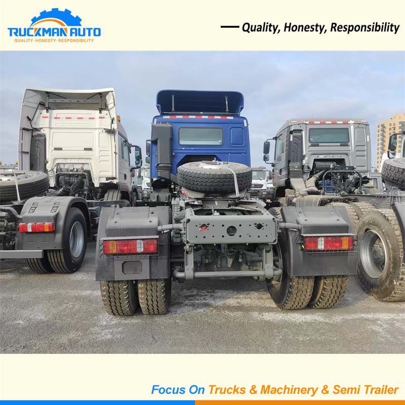 HOWO 6X4 400HP Truck Head Tractor Truck With Deflector