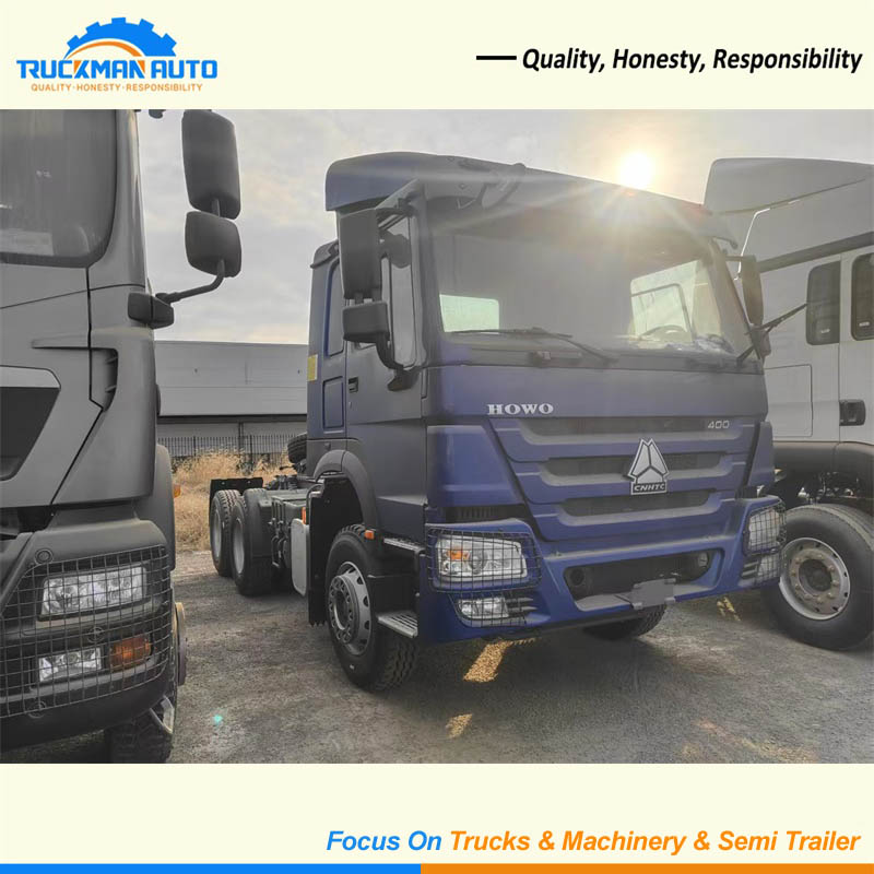 HOWO 6X4 400HP Truck Head Tractor Truck With Deflector