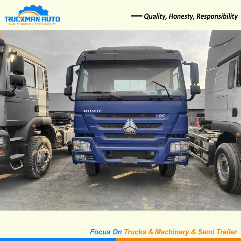 HOWO 6X4 400HP Truck Head Tractor Truck With Deflector