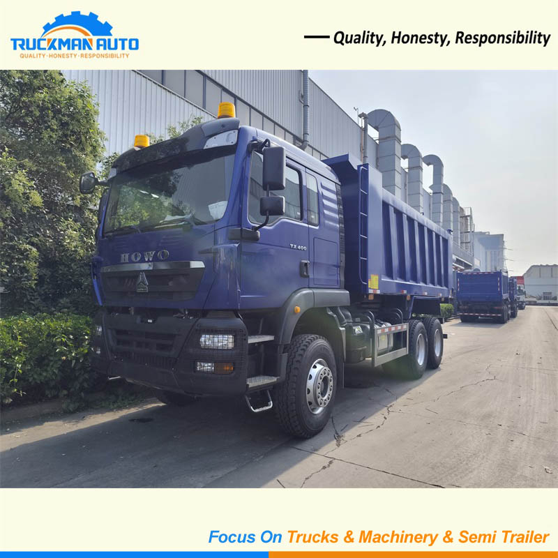 SINOTRUK HOWO TX 400HP 6x4 Tipper Truck For Congo