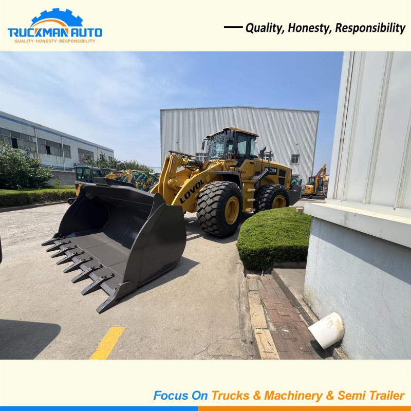 LOVOL FL976K 7 Tons 4.5 Cubic Meters Wheel Loader To Angola