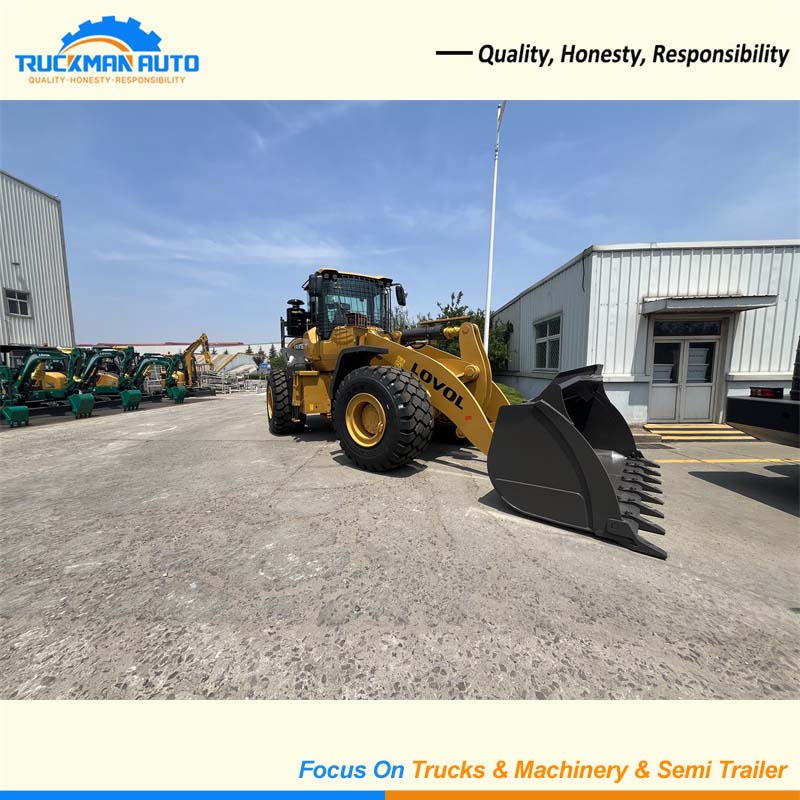 LOVOL FL976K 7 Tons 4.5 Cubic Meters Wheel Loader To Angola